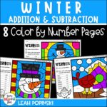 Free Winter Math Worksheets - summathfun.com
