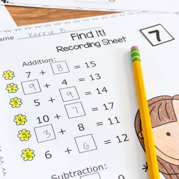 Addition and Subtraction Fact Fluency | summathfun.com