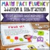 Spring - Addition and Subtraction Color by Number - Sum Math Fun