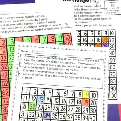 4th Grade Back to School Math Activities - Digital and Print! - Sum ...