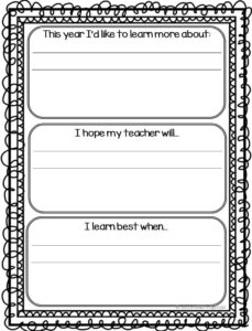 All About Me Back to School No Prep Packet - Sum Math Fun