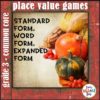 Fall Activities: Place Value Common Core Centers - Sum Math Fun