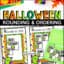 Halloween Activities: Third Grade Place Value - Rounding - Sum Math Fun