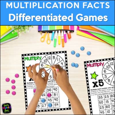 Multiplication Fact Fluency Games (2's to 12's) - Sum Math Fun