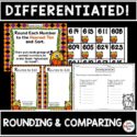 Halloween Activities: Third Grade Place Value - Rounding - Sum Math Fun