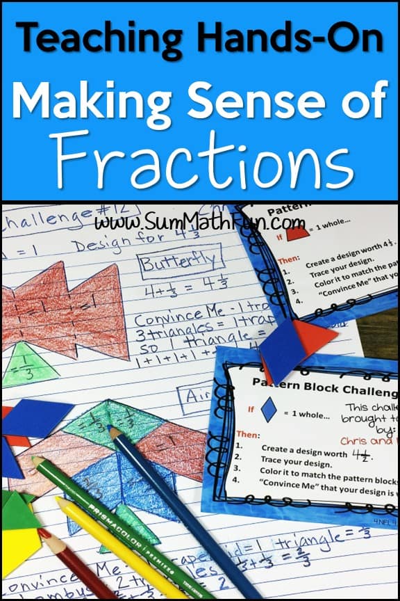 Equivalent Fraction Activities - Hands On Task Cards - Sum Math Fun