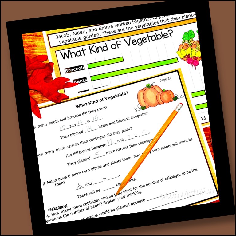 Fall Bar Graphs and Pictographs NO PREP! Graphing With Worksheets - Sum ...