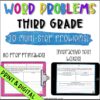 Word Problems 3rd Grade Multi-Step & Differentiated - Sum Math Fun
