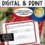 Digital and Print Christmas Word Problems Third Grade - Sum Math Fun