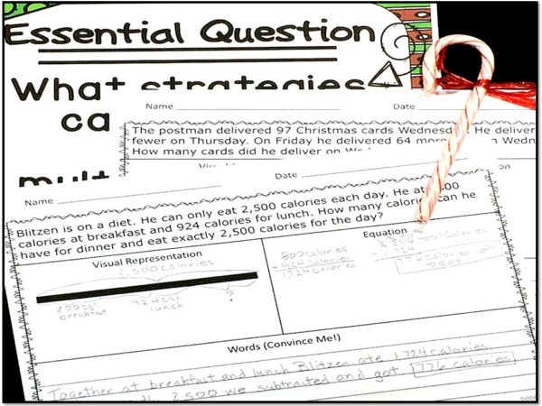 Successful Teaching before Christmas Break - Sum Math Fun