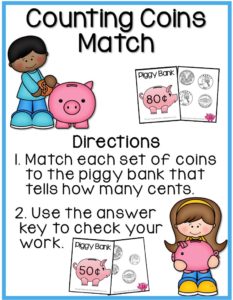 How to teach money and counting coins