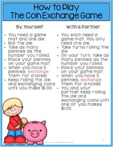 How to teach money and counting coins