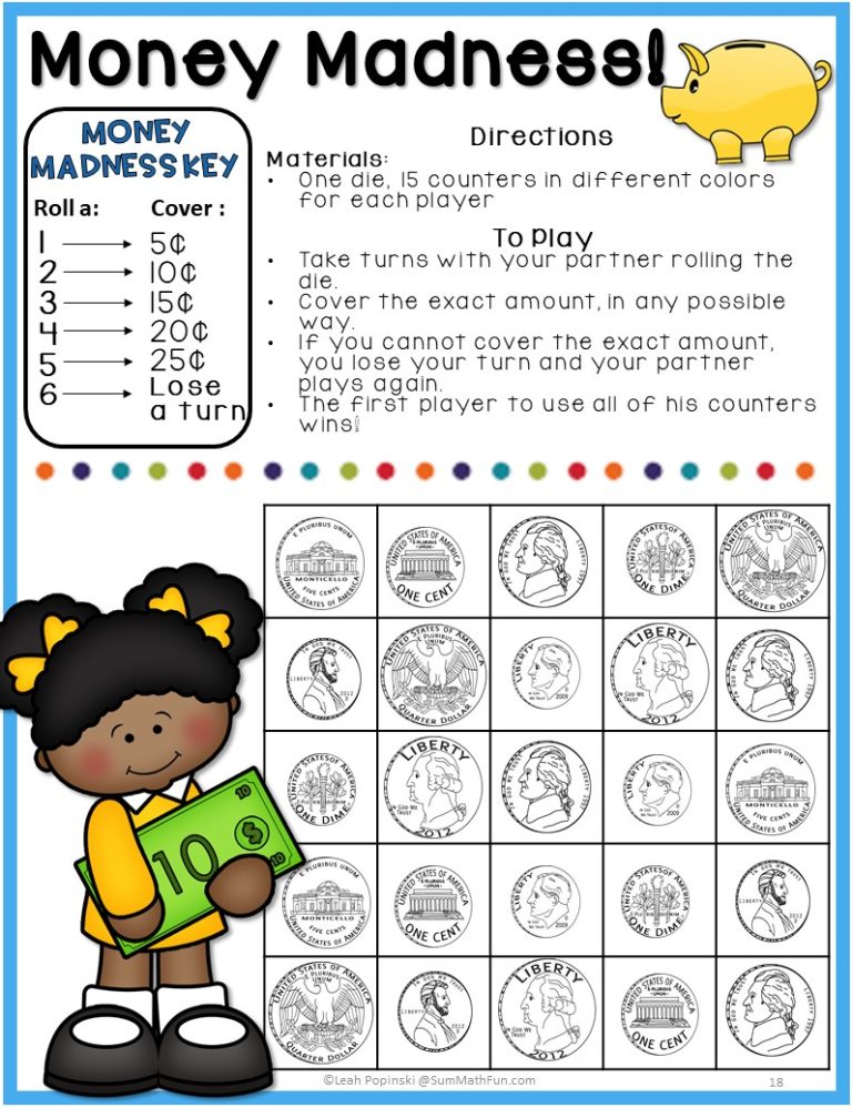 How to teach money and counting coins