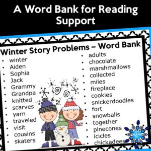 Winter Math Second Grade Word Problems - Sum Math Fun