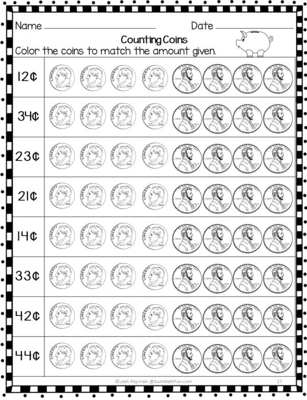 How to teach money and counting coins