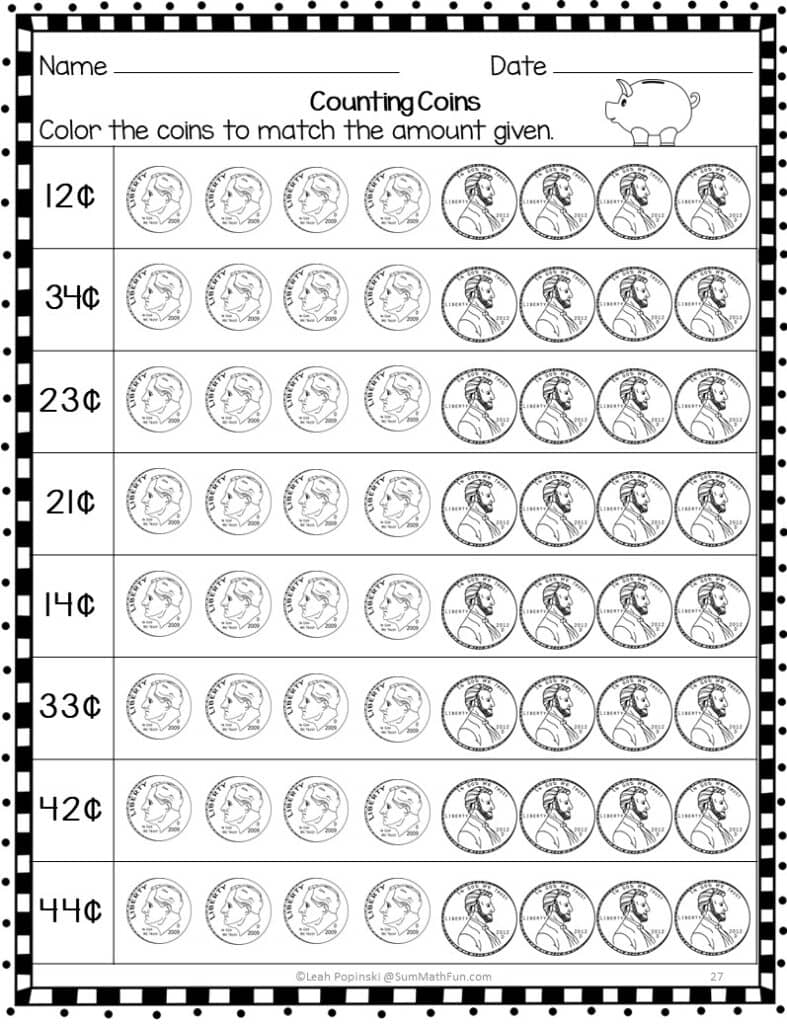 How to teach money and counting coins