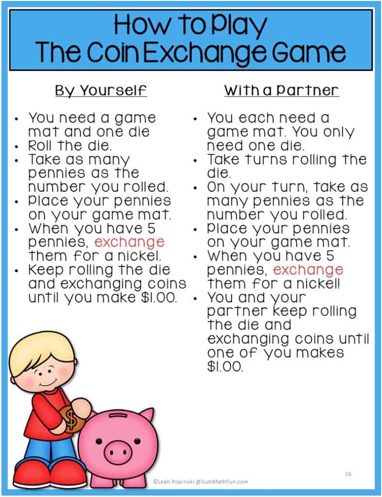 How to teach money and counting coins