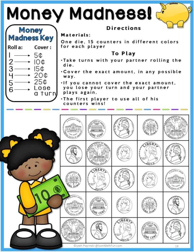 How to teach money and counting coins