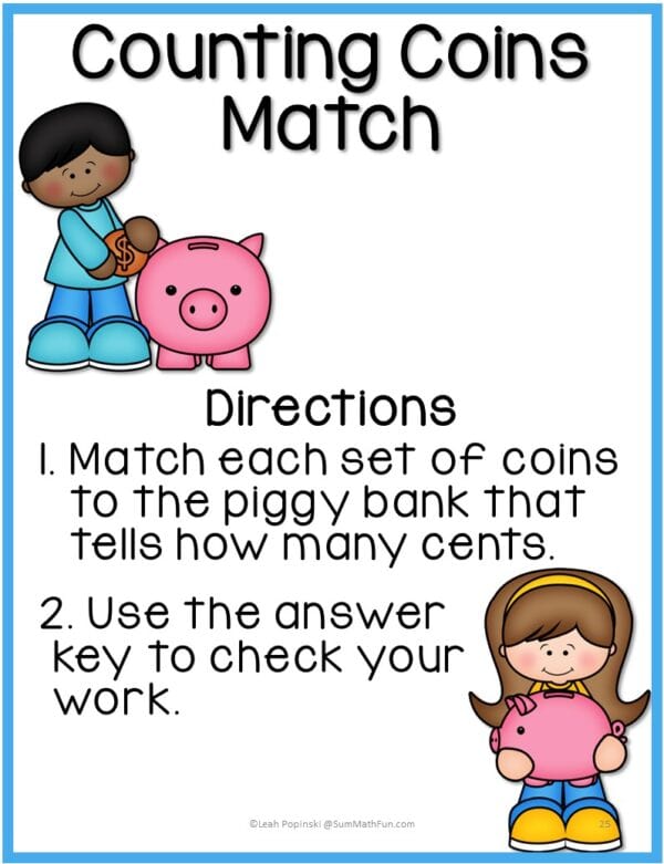 How to teach money and counting coins