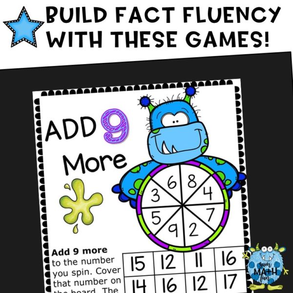 Fact Fluency - Addition Games for Easy Differentiation - Sum Math Fun
