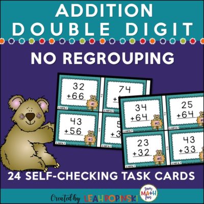 Double Digit Addition Without Regrouping - Sum Math Fun
