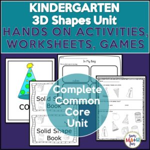 Geometry - Kindergarten Complete Unit - Sum Math Fun