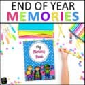 End of the Year Activities - Memory Book - Sum Math Fun