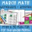Math Worksheets - Math Activities for March - Sum Math Fun