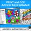 Spring - Addition and Subtraction Color by Number - Sum Math Fun