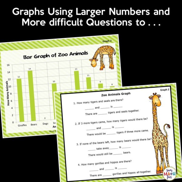 Graphing Activities First Grade Bar Graphs Data - Sum Math Fun