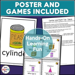 Geometry - Kindergarten Complete Unit - Sum Math Fun