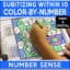Color by Number Code Subitizing Number Sense Coloring Pages First Grade ...