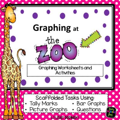 Graphing at the Zoo - No Prep Graphing Skills Practice - Sum Math Fun