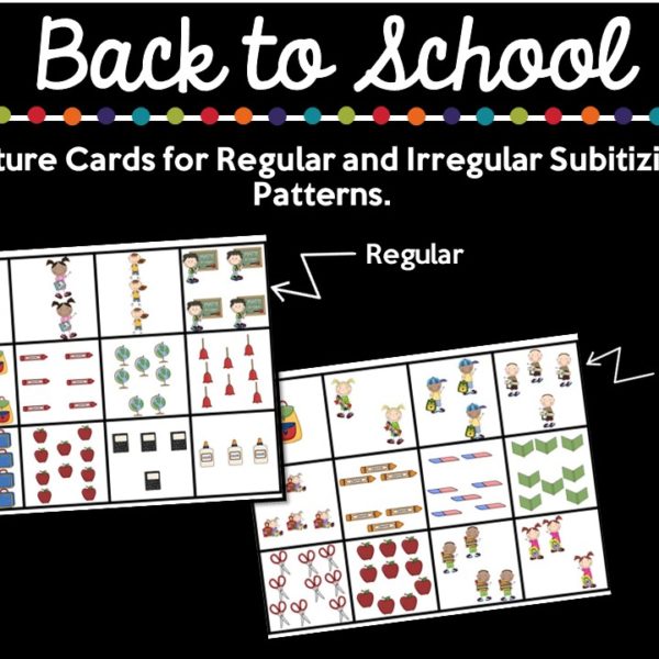 Back to School Numeracy Sorting Mats - Subitizing - Sum Math Fun