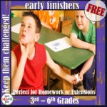 FREE Early Finishers and Gifted Math Challenges - Sum Math Fun