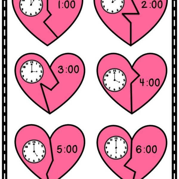 Telling Time Puzzle Match Math Practice - Sum Math Fun