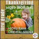 Thanksgiving Math Word Problems (First Grade) - Sum Math Fun