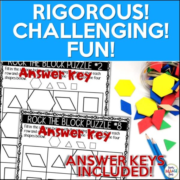 Early Finishers {Problem Solving} Logic Puzzles - 3rd 4th 5th Grades ...