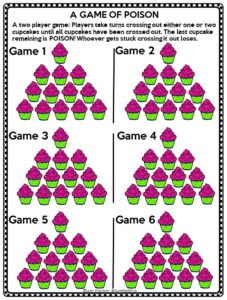 A {Free} Strategy Game - Poison - Sum Math Fun