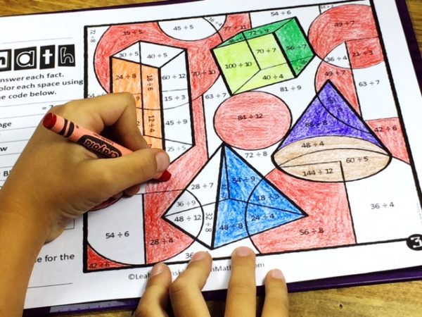 5 Reasons to Use Color-by-Number Math Worksheets