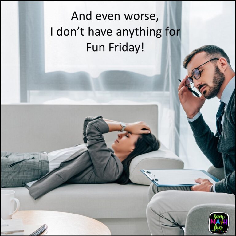 Math Scavenger Hunts - Fun Fridays On Fire! - Sum Math Fun