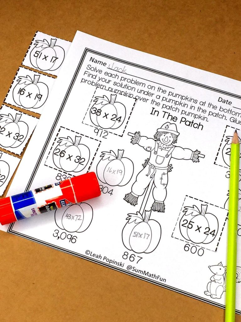 Master Multi-Digit Multiplication with Free Worksheets/summathfun - Sum ...