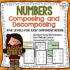 Fall Activities: Number Bond Worksheets & Games - 5 Differentiated ...