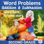 Thanksgiving Word Problems - Addition and Subtraction-2nd Grade ...