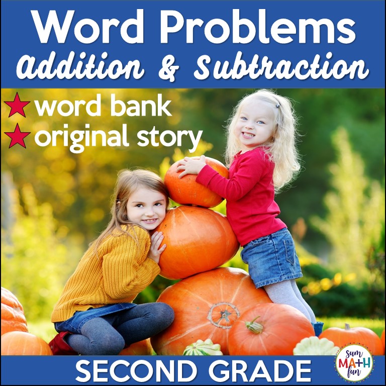 Thanksgiving Word Problems - Addition and Subtraction-2nd Grade ...