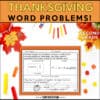 Thanksgiving Word Problems - Addition and Subtraction-2nd Grade ...