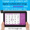 Valentine Bingo! Multiplication Facts | Digital and Print! - Sum Math Fun