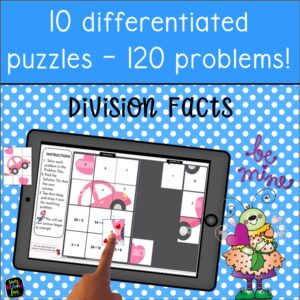 Google Slides™ Valentine Hidden Picture | Multiplication Division ...