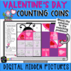Google Slides™ Valentine Hidden Picture | Money Counting Coins | Digit ...