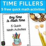 {FREE} Math Time-Fillers That Continue the Learning - Sum Math Fun